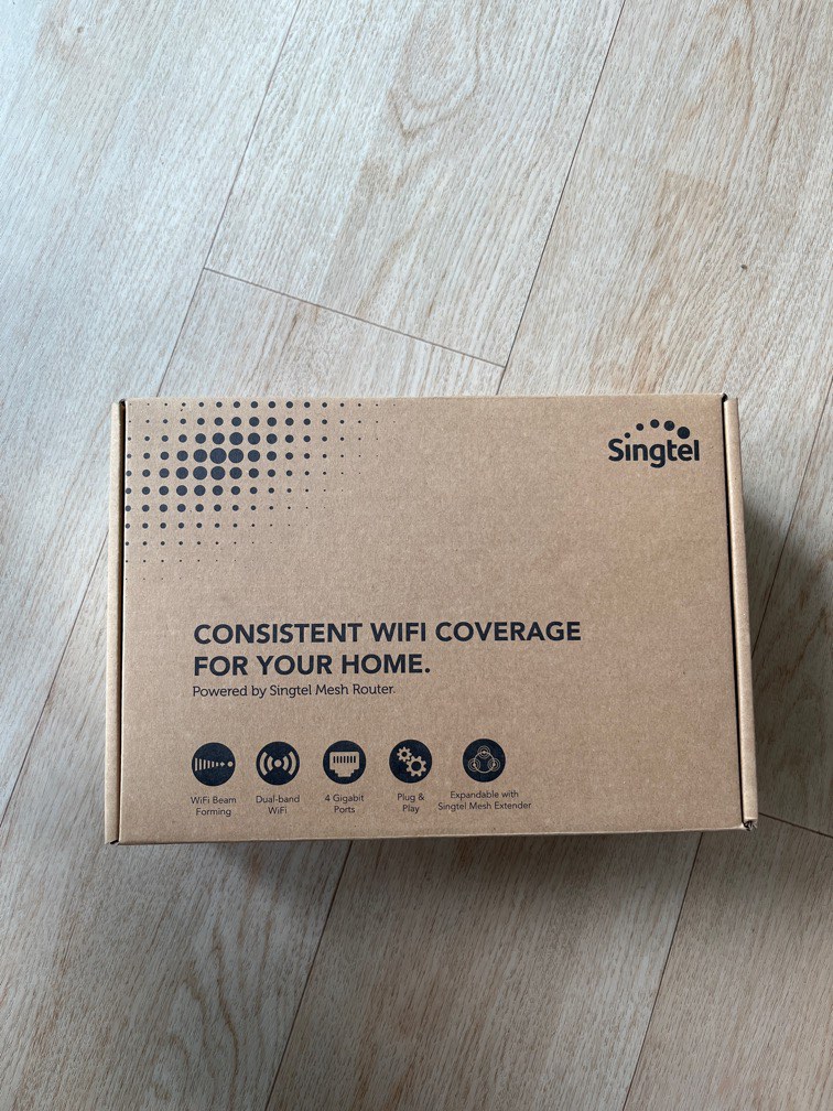 Singtel Mesh Router, Computers & Tech, Parts & Accessories, Networking ...