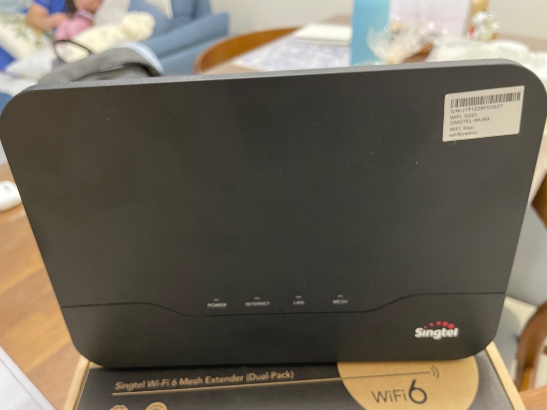 Singtel router, Computers & Tech, Parts & Accessories, Networking on ...