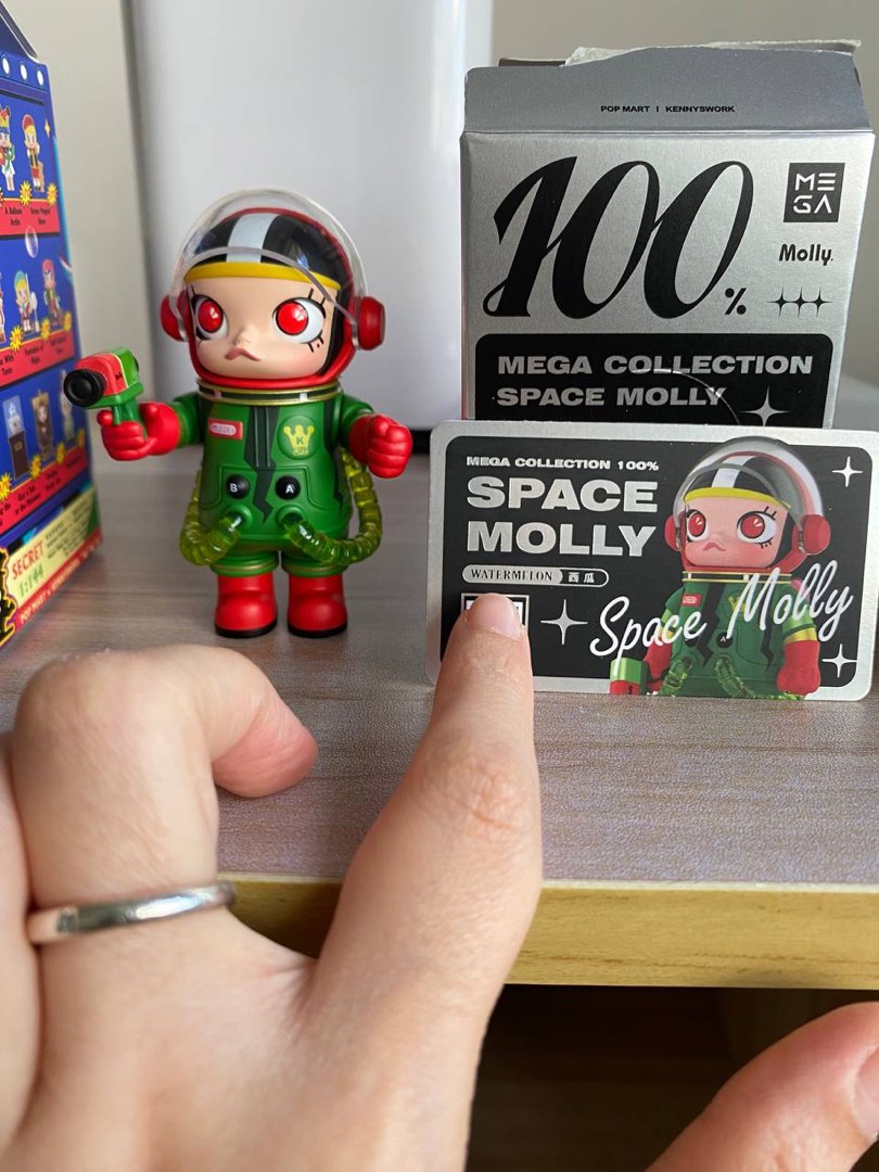 Space Molly 100% - Watermelon, Hobbies & Toys, Toys & Games on Carousell