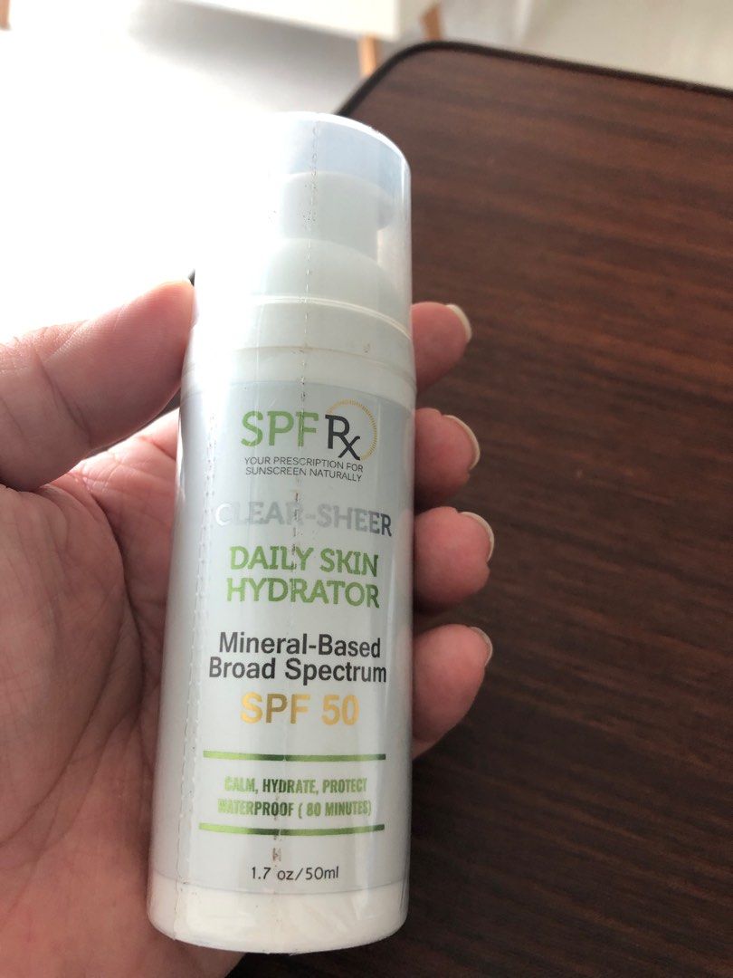 SPF Rx Clear Sheer Daily Skin Hydrator 50ml, Beauty & Personal Care ...