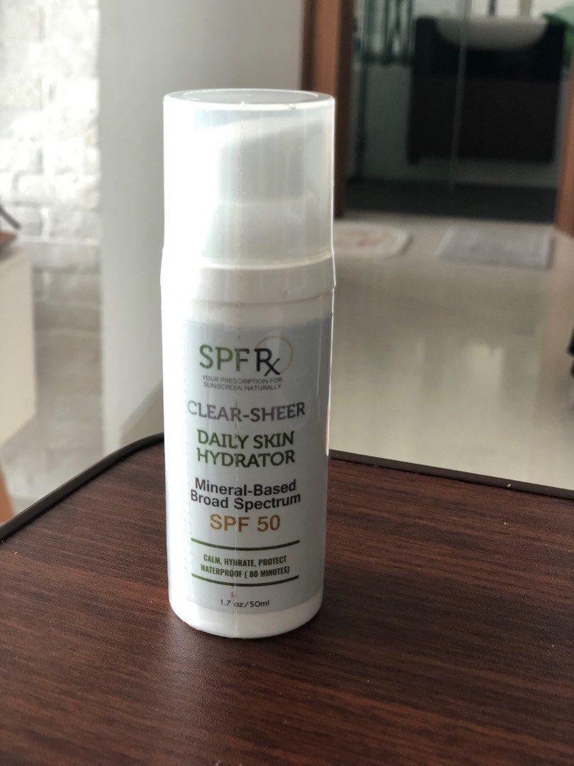 SPF Rx Clear Sheer Daily Skin Hydrator 50ml, Beauty & Personal Care ...