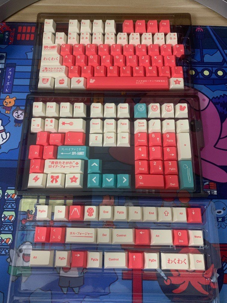 Spy x Family keycaps, Computers & Tech, Parts & Accessories, Computer ...