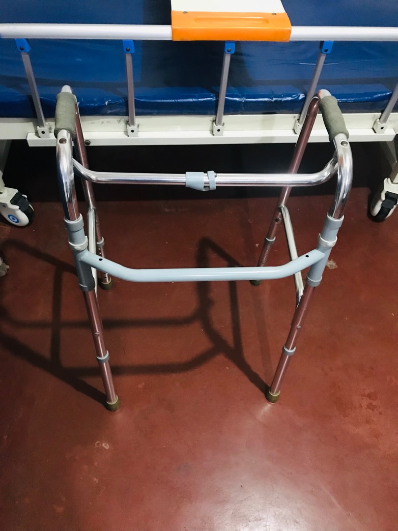 Stainless steel walker crutches on Carousell