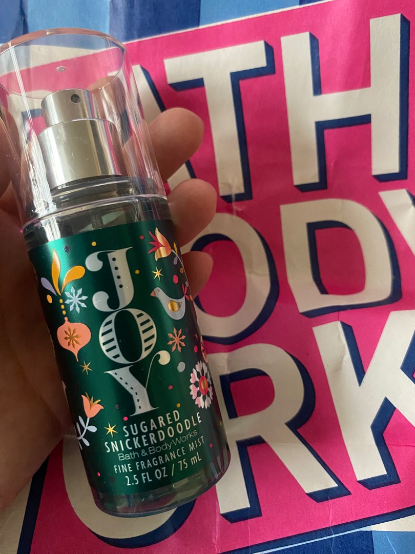 Sugared Snickerdoodle Bath and Body Works Fine Fragrance Mist Mini on ...