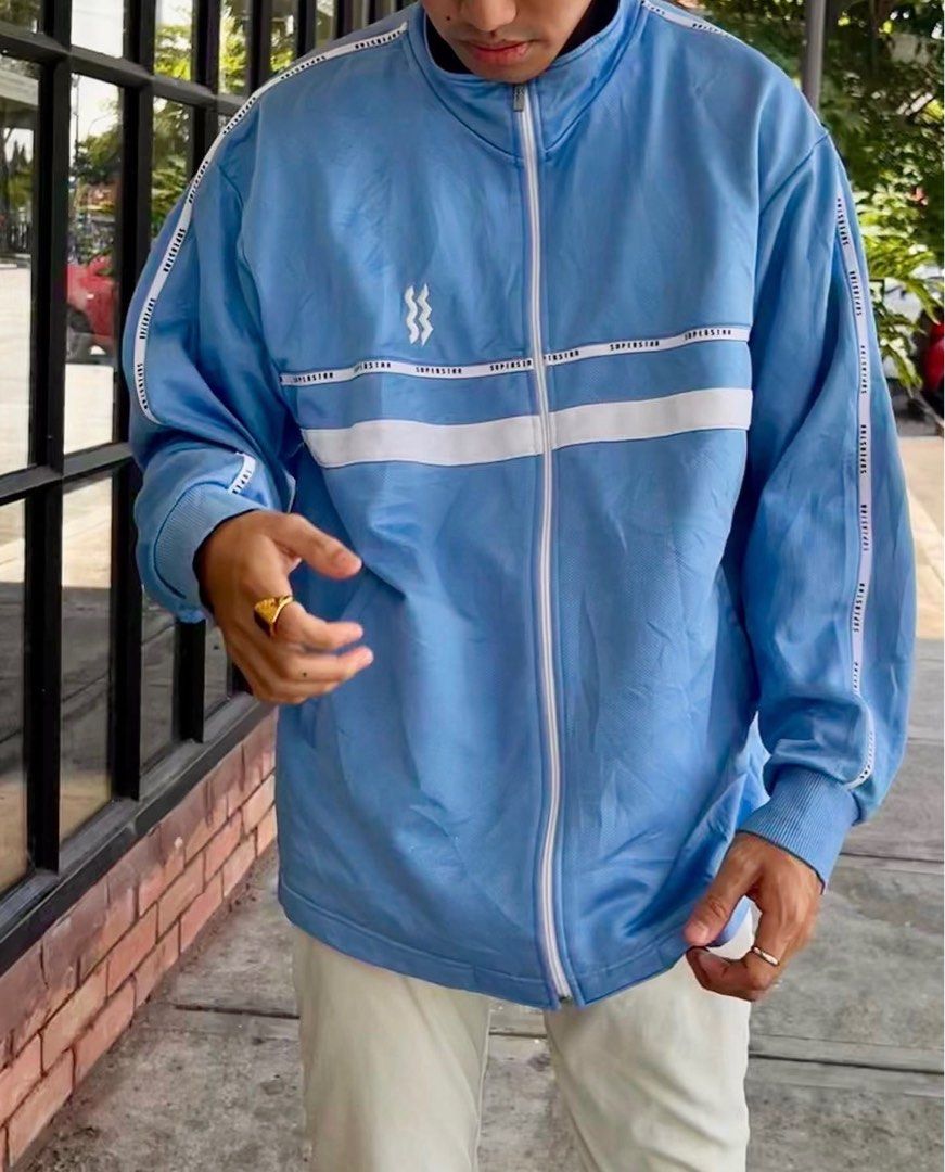 Superstar x Mizuno collab jacket, Men's Fashion, Coats, Jackets and ...