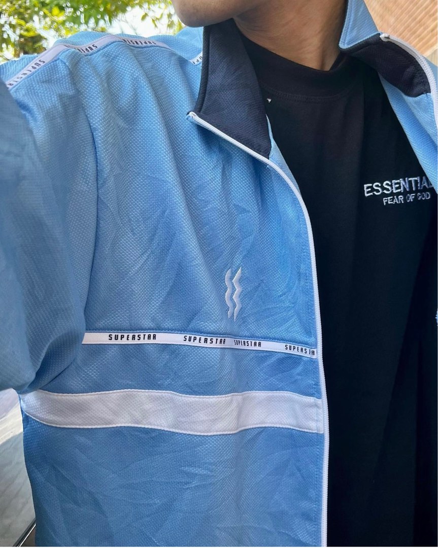 Superstar x Mizuno collab jacket, Men's Fashion, Coats, Jackets and ...