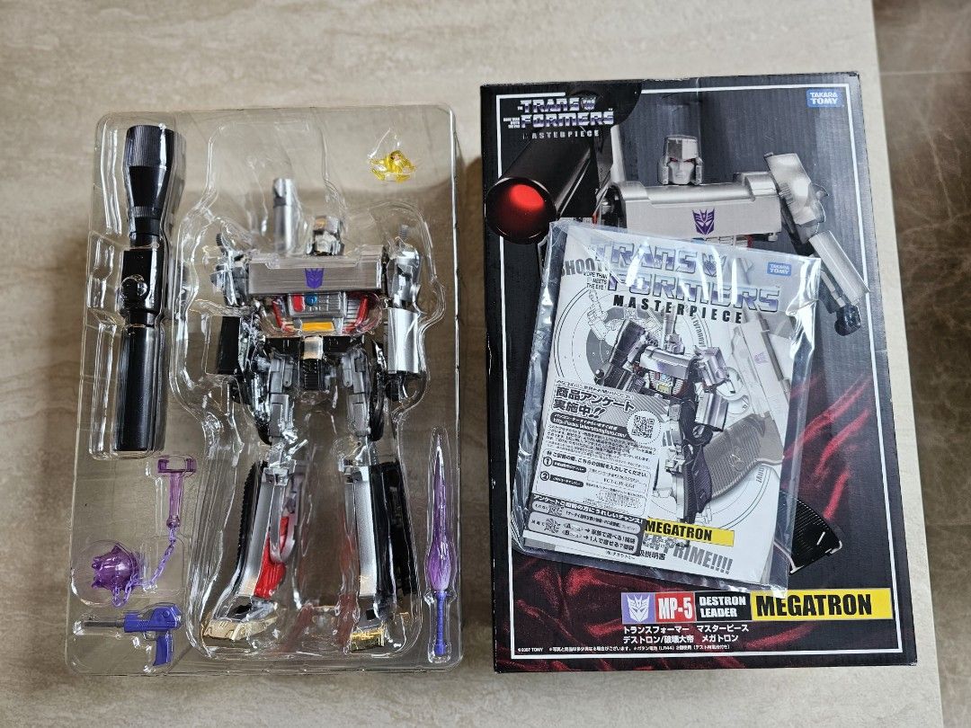 Takara Tomt Transformers Masterpiece Megatron MP5, Hobbies & Toys, Toys ...