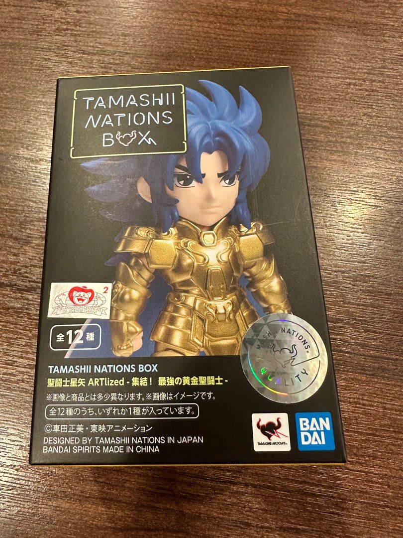TAMASHII NATIONS BOX 聖鬥士星矢 ARTlized 集結！水瓶座 卡妙 最強的黄金聖鬥士, 興趣及遊戲, 玩具 & 遊戲類 - Carousell