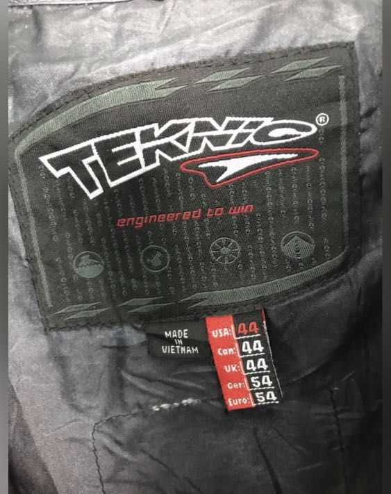 Teknic Padding MotorRacing Jacket, Men's Fashion, Coats, Jackets and ...
