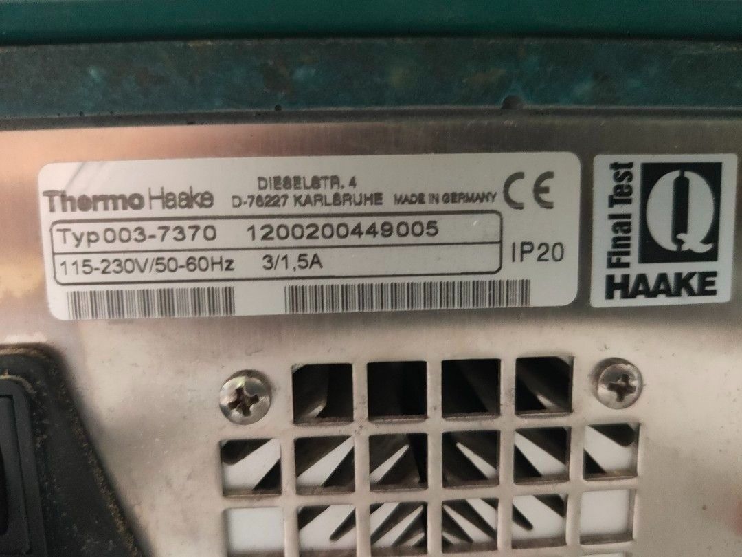 Thermo Haake RheoStress 1 Rheometer For Sale @ $ 3500 (AAR 1632 ...