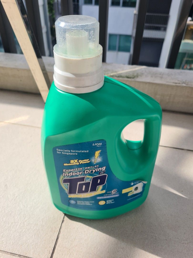 Top Detergent Front load anti bacteria half bottle, Furniture & Home ...