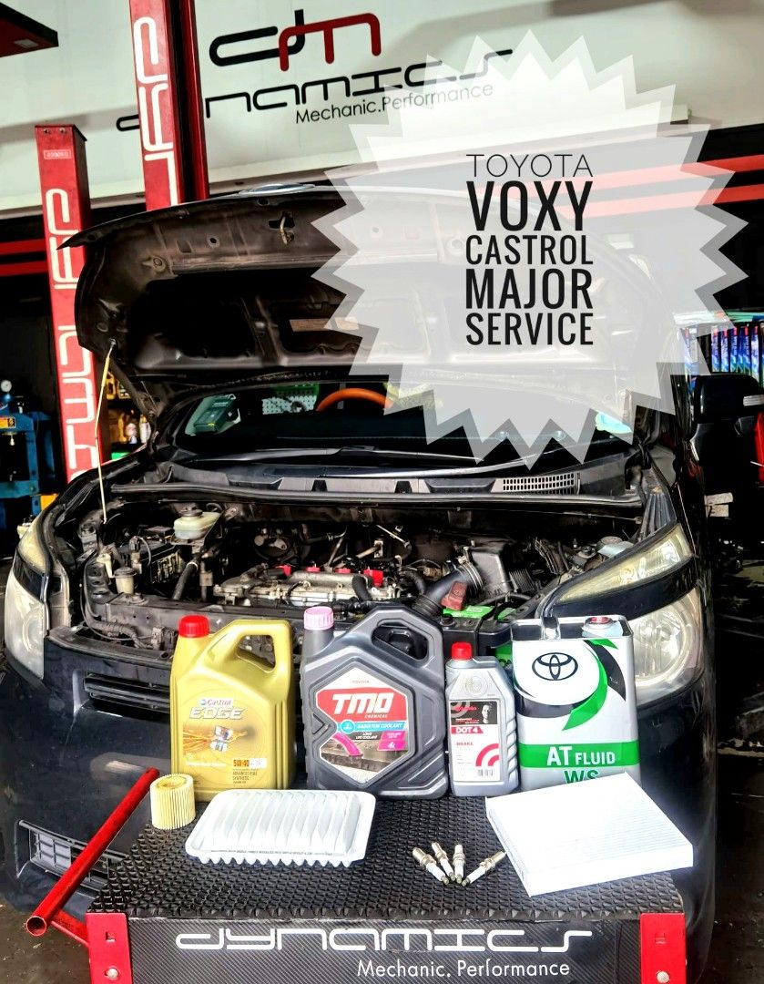 Toyota : Castrol Edge Titanium Major 40k Interval Service Package, Car ...