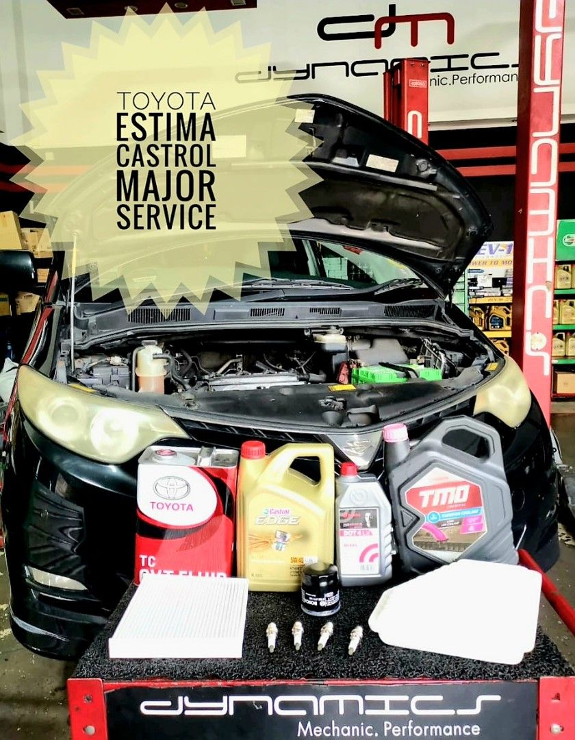 Toyota : Castrol Edge Titanium Major 40k Interval Service Package, Car ...
