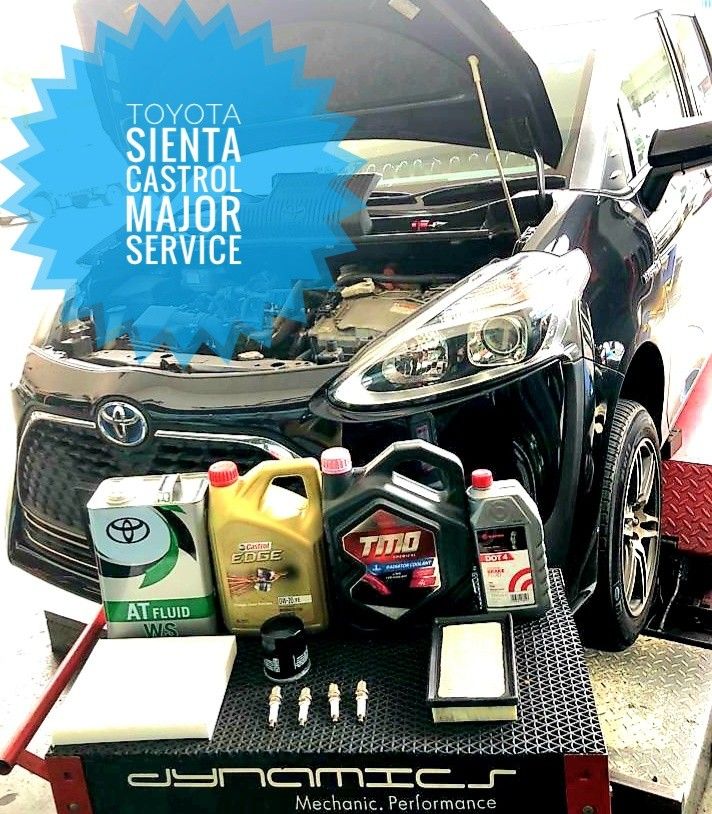 Toyota : Castrol Edge Titanium Major 40k Interval Service Package, Car ...