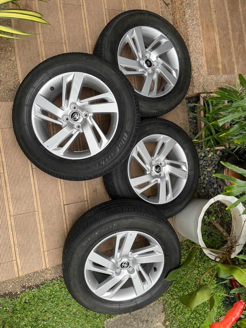 Toyota Raize mags and tires, Car Parts & Accessories, Mags and Tires on ...