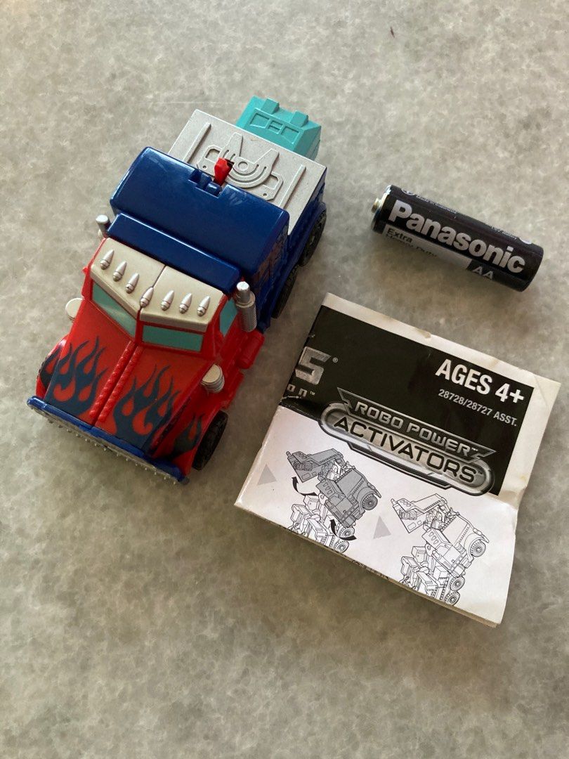 Transformers Movies Dark of the Moon Robo Power Activator Optimus Prime ...