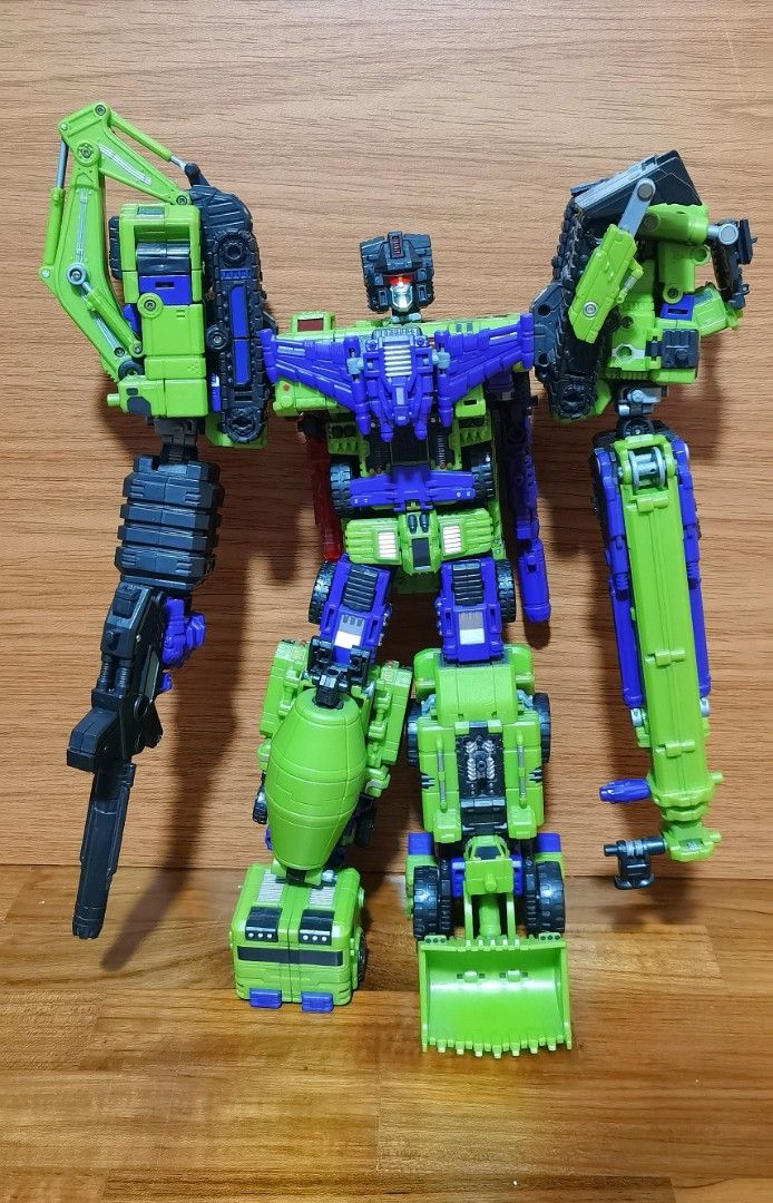 Transformers TFC Hercules with 007 upgrade kits (Devastator), Hobbies ...