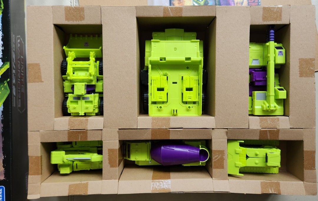 Transformers UW-04 Devastator with DNA DK-01 upgrade kit TakaraTomy ...