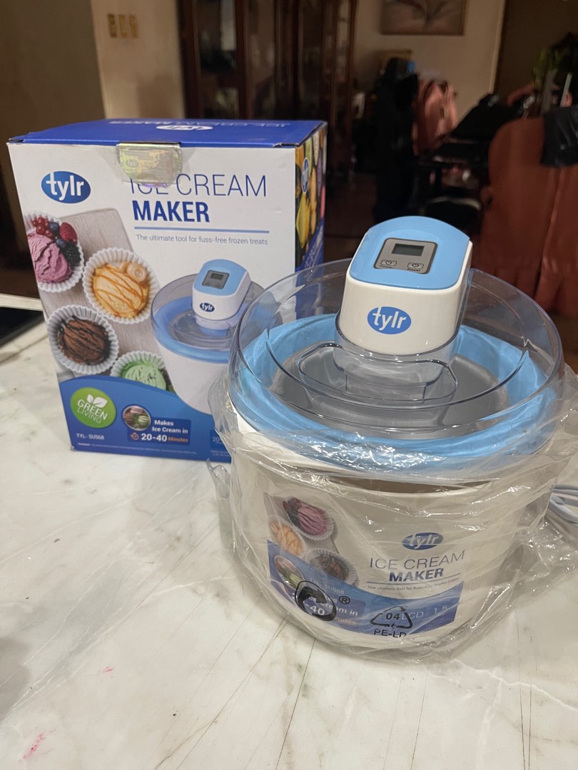 Tylr Ice Cream Maker 1.5L *new*, TV & Home Appliances, Kitchen ...