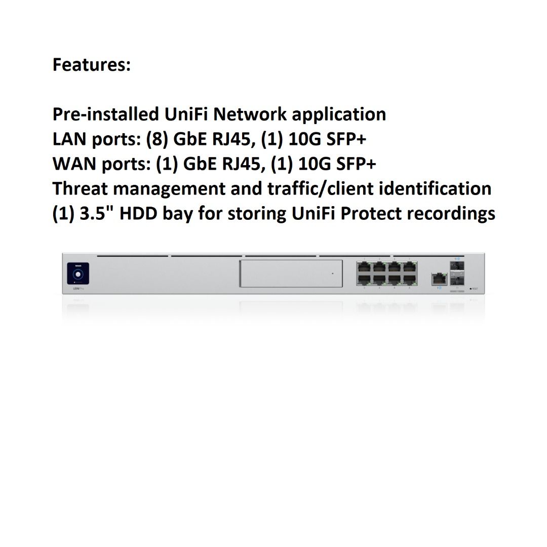 Ubiquiti UniFi Dream Machine Pro UDM-Pro Enterprise Router, Computers ...