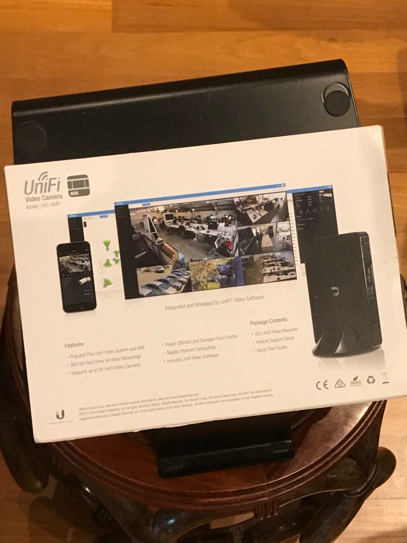 Ubiquiti UniFi NVR 500gb never been used. Ubiquiti Networks UniFi NVR w ...