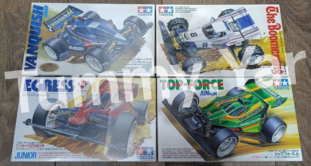 Ultra Rare Tamiya Mini 4wd, Tamiya M4WD kits, Hobbies & Toys, Toys ...