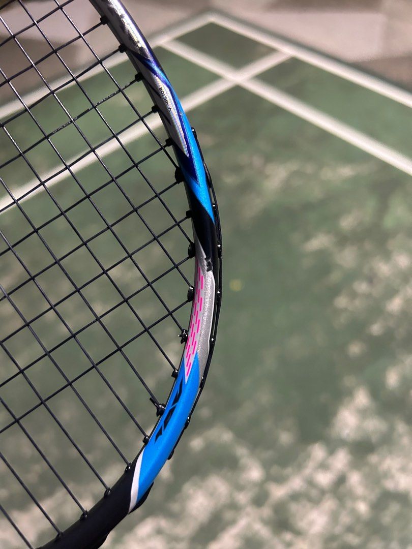 Victor Jetspeed S12 Badminton Racket, Sports Equipment, Sports & Games ...