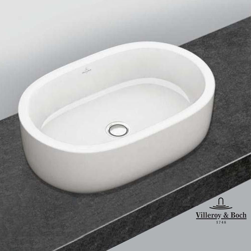 VILLEROY & BOCH ARCHITECTURA OVAL COUNTER BASIN 41266001, Furniture ...