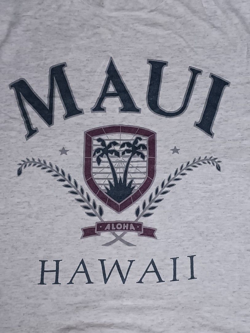 Vintage Delta MAUI Hawaii, Men's Fashion, Tops & Sets, Tshirts & Polo ...