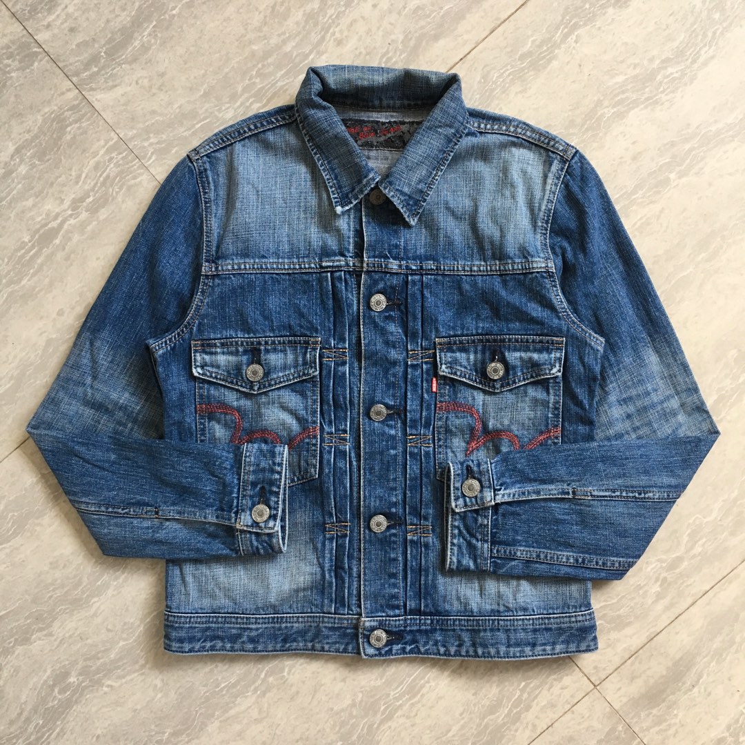 Vintage Edwin G10081 Type 2 Edge of Blue Jeans Denim Trucker jacket ...