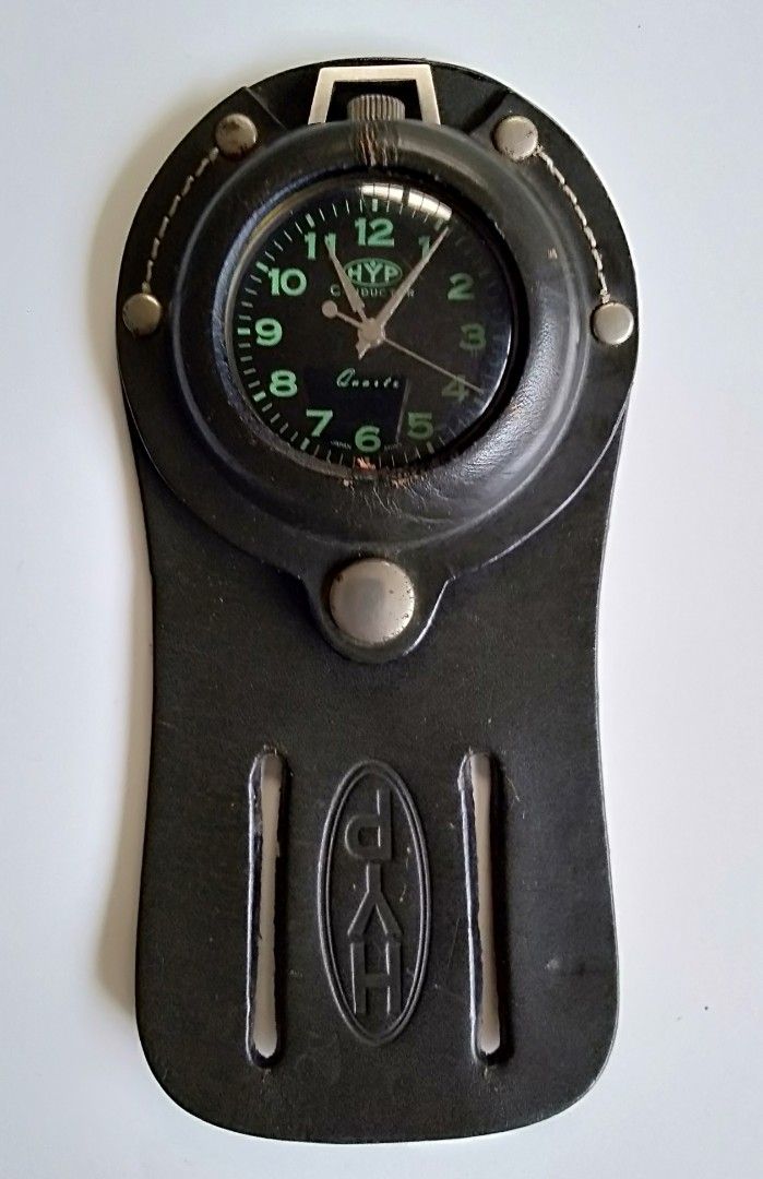 Vintage HYP Railroad Conductor Quartz Pocket Watch, Men's Fashion ...