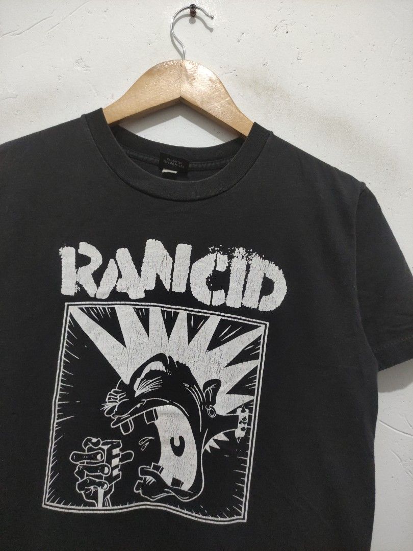 Vintage Rancid Band Tee, Men's Fashion, Tops & Sets, Tshirts & Polo ...