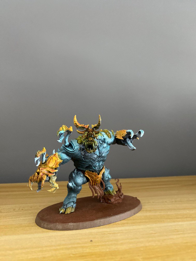 warhammer aos khorne monster, Hobbies & Toys, Toys & Games on Carousell