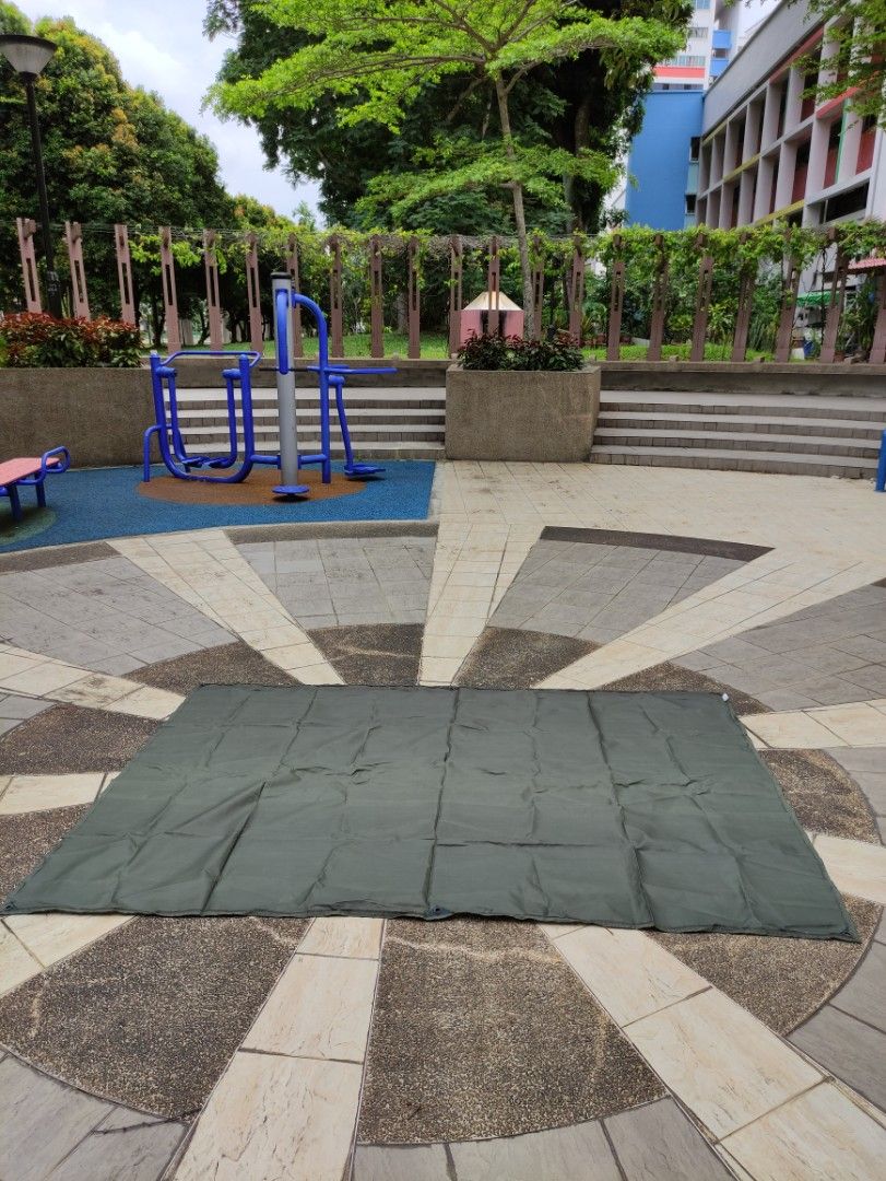 Waterproof Ground/Shelter Sheet, Sports Equipment, Hiking & Camping on ...