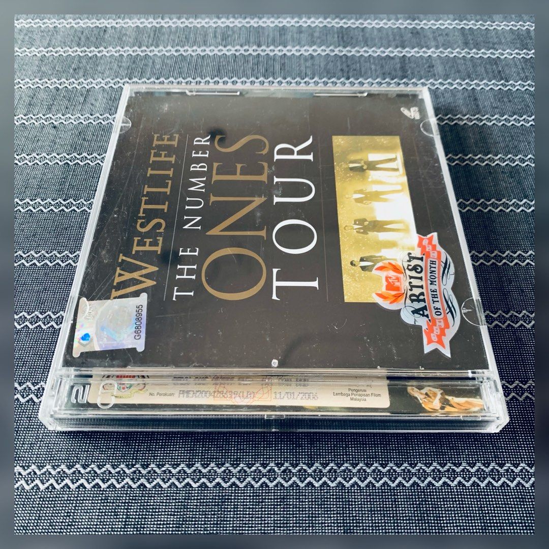 Westlife - The Number Ones Tour [Imported Edition] VCD, Hobbies & Toys ...