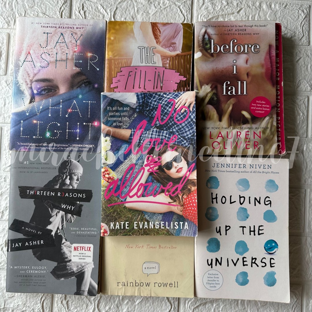 What Light | Thirteen Reasons Why | The Fill-In Boyfriend | Before I ...