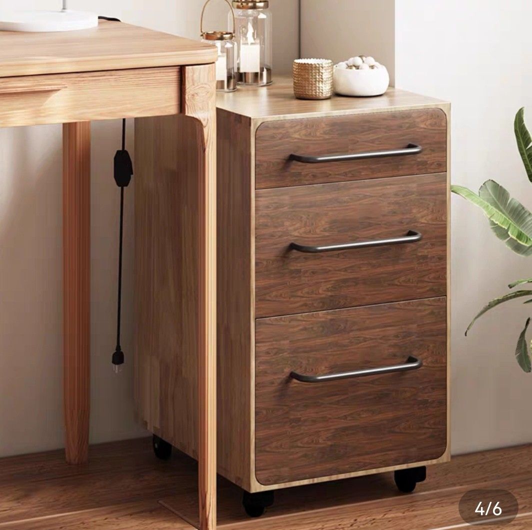 Wood Cabinet Drawer with Wheels, Furniture & Home Living, Furniture ...