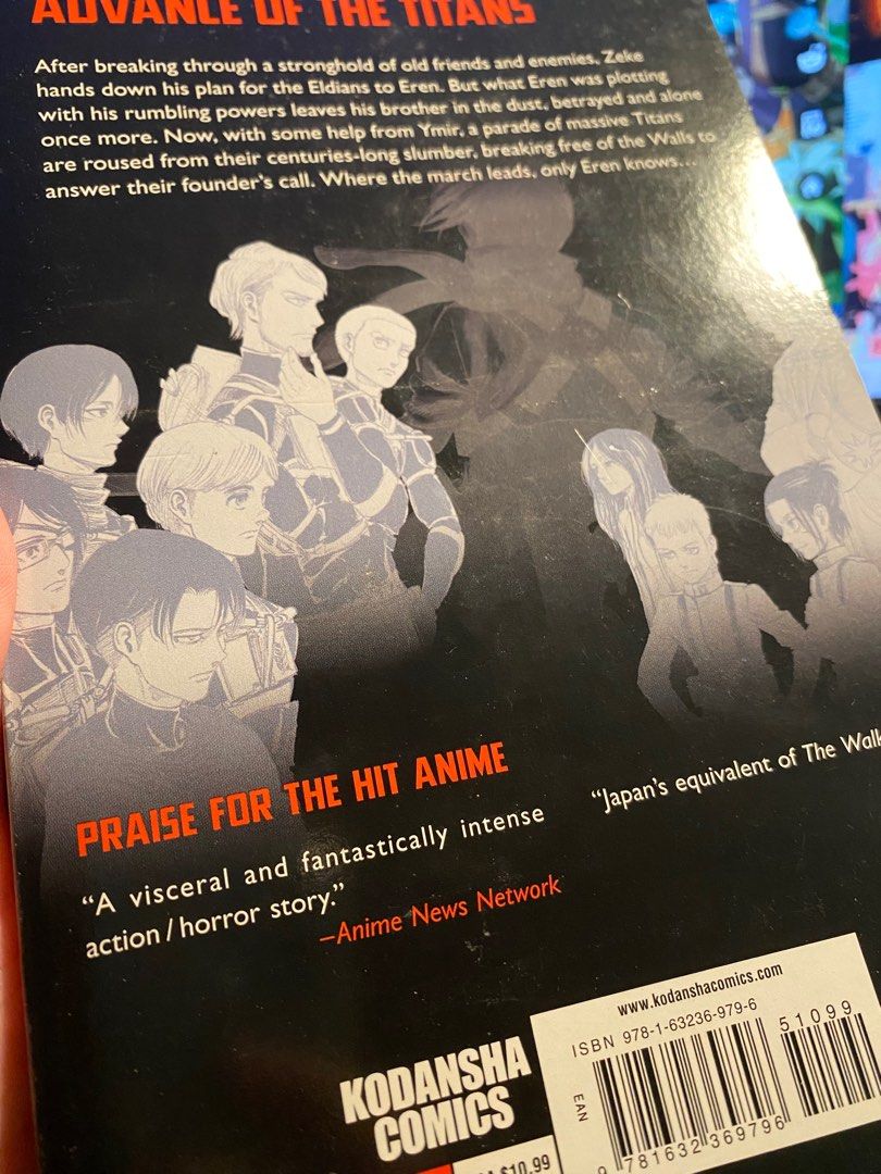 wts manga attack on titan vol. 31, Hobbies & Toys, Books & Magazines ...