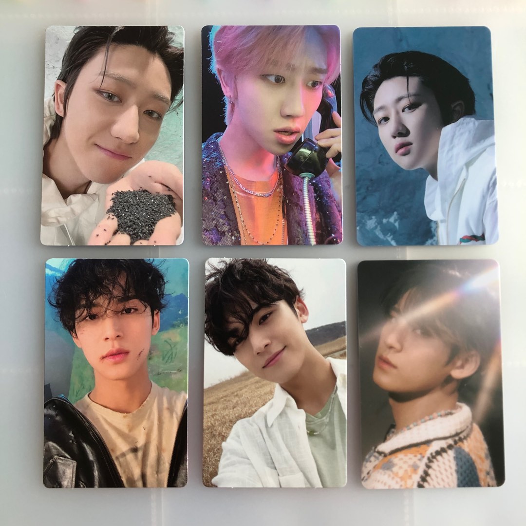 WTS Seventeen SVT Mingyu The8 Scoups Woozi Weverse Face The Sun FTS Sector 17 Set, Hobbies ...
