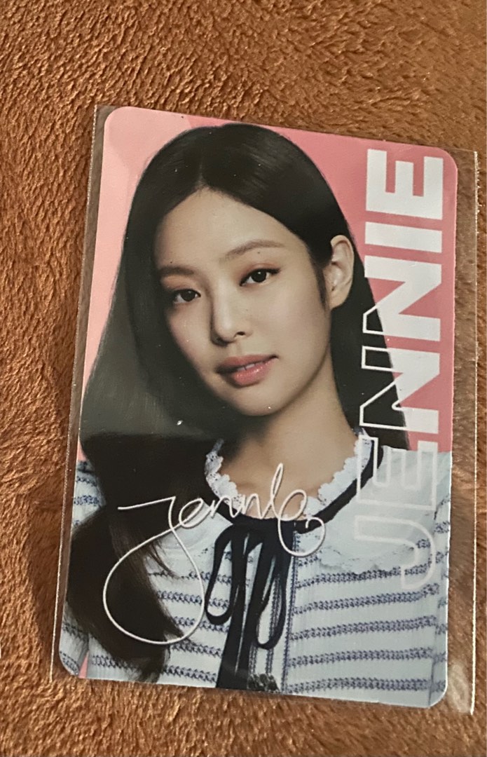 WTT 02 Jennie card! Black Pink Oreo, Hobbies & Toys, Memorabilia ...