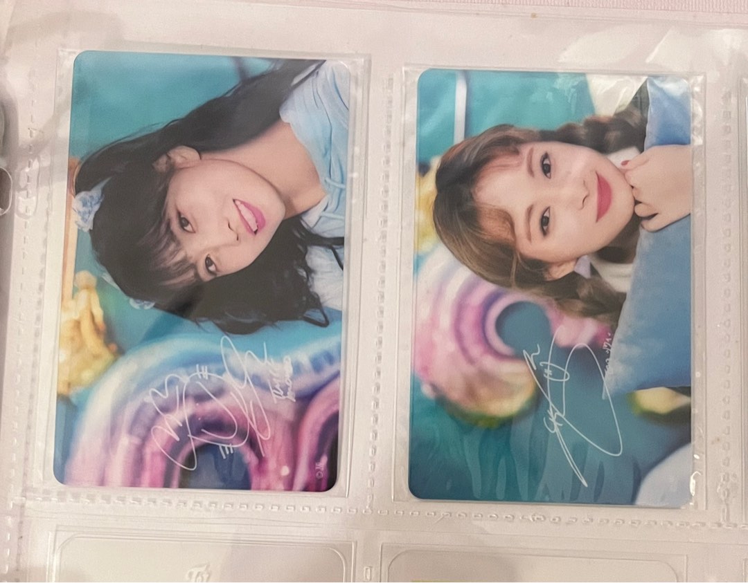 WTT Twice Twicelights Japan Photobook Transparent Photocard, Hobbies ...