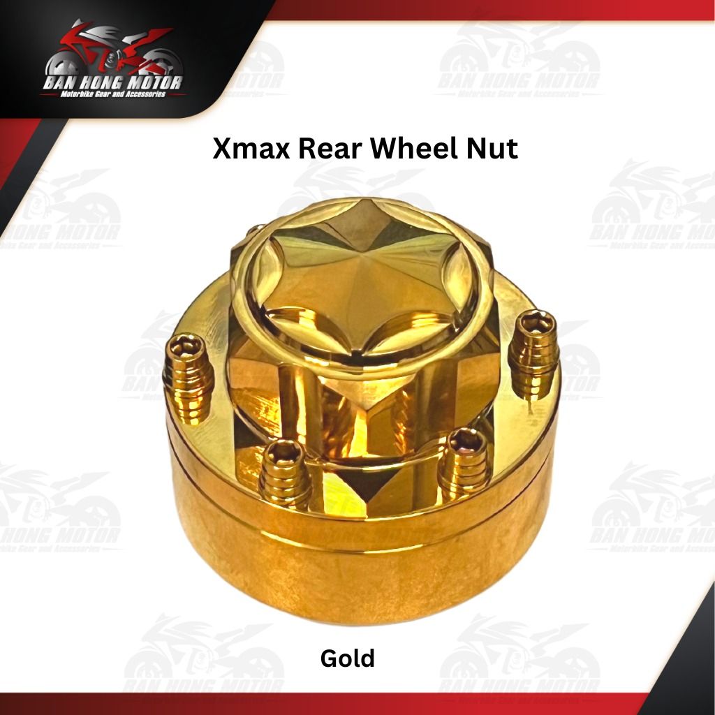 Xmax Rear Wheel Nut /Screw High Quality Made In Thailand 100% ...