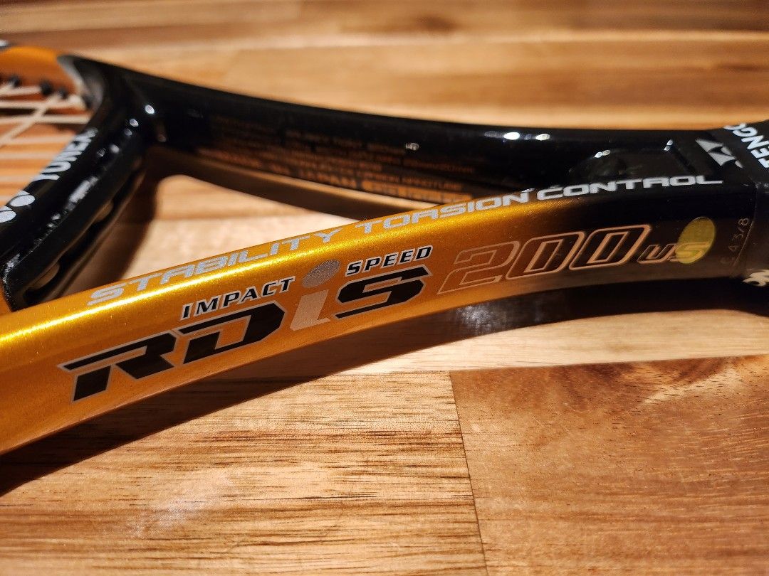 Yonex RDIS200 US specs tennis racquet, Sports Equipment, Sports & Games, Racket & Ball Sports on ...