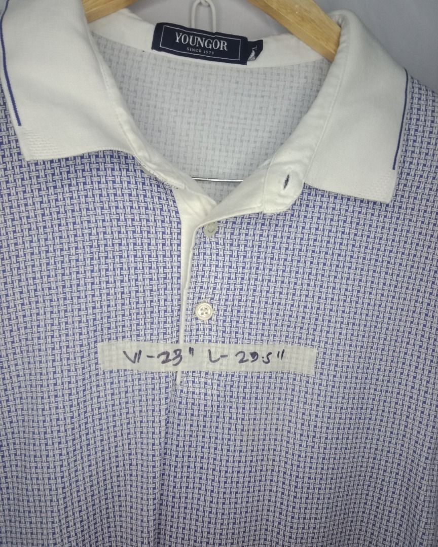 YOUNGOR Men Polo Shirt, Men's Fashion, Tops & Sets, Tshirts & Polo ...