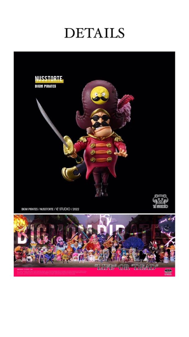 YZ Studio - One Piece Big Mom Series 024 - Nusstorte, Hobbies & Toys ...