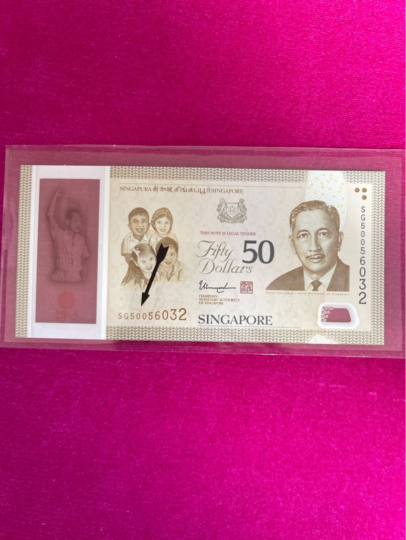 (056032) SG50 S1 Commemorative $50 Note, Hobbies & Toys, Memorabilia ...