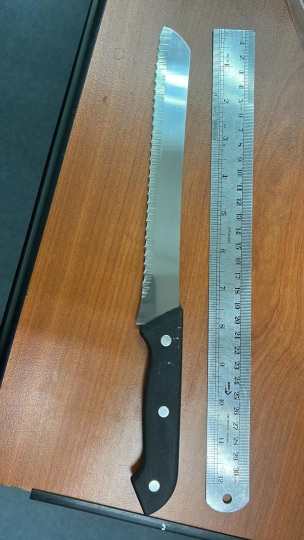 12" LONG BREAD KNIFE ( 30cm ), Furniture & Home Living, Kitchenware ...