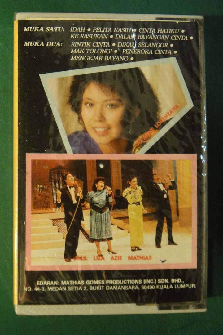 (1300) Kaset Melayu Malay Cassette Tape - MATHIAS GOMES "Indah", Hobbies & Toys, Music & Media ...
