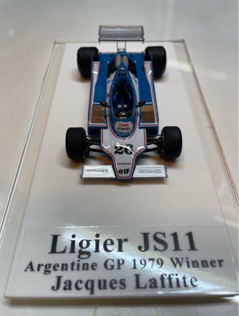 1/43 Newace Tameo Ligier JS11 built up model, 興趣及遊戲, 玩具 & 遊戲類 - Carousell