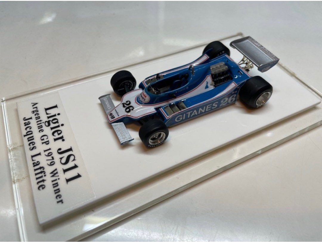 1/43 Newace Tameo Ligier JS11 built up model, 興趣及遊戲, 玩具 & 遊戲類 - Carousell